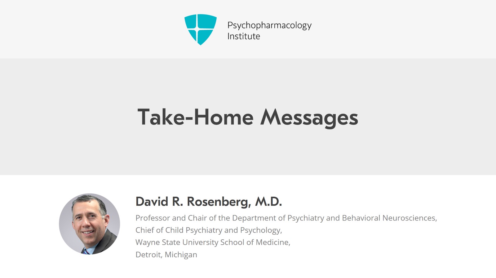 Psychopharmacology Institute